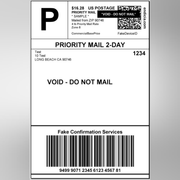 Other | Extra Shipping Label | Poshmark
